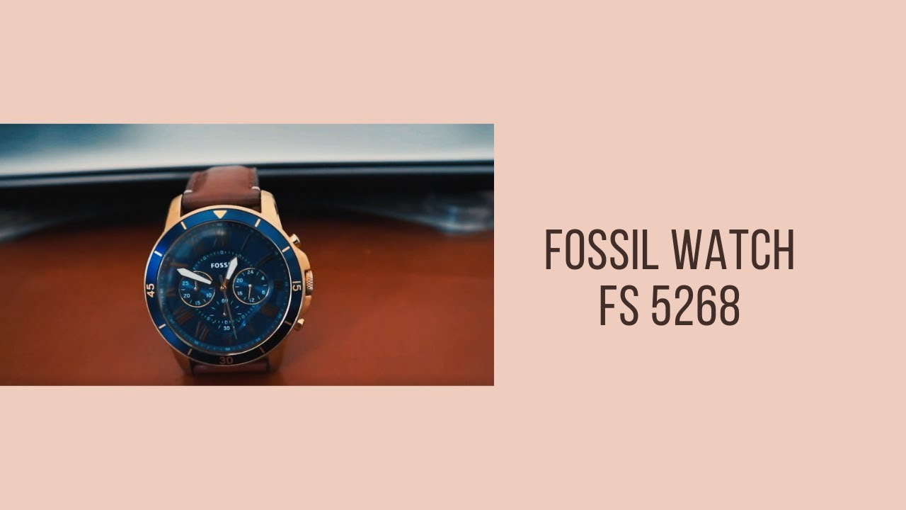 Jam Tangan Fossil (Fossil watch) FS5268 - YouTube
