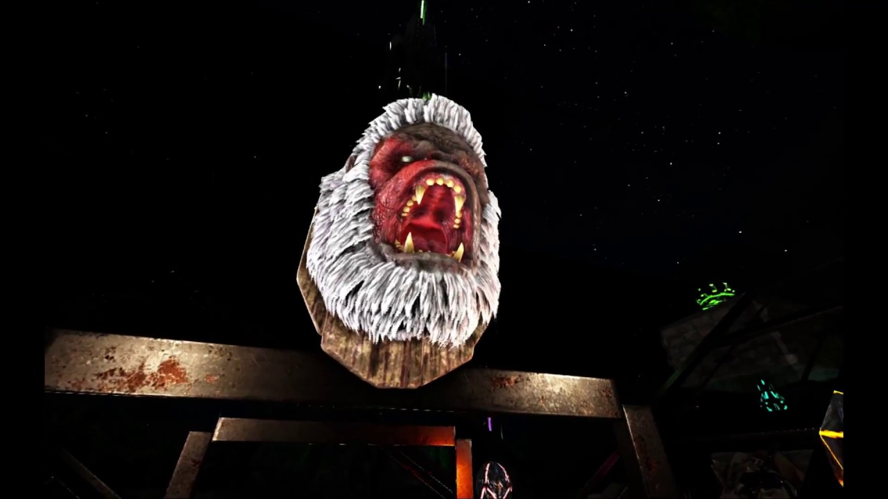 Trophy Room on the Island, ARK Survival Evolved - YouTube