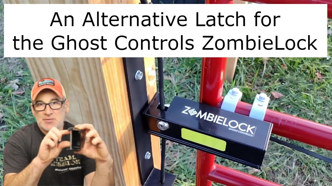 Alternative Latch for the Ghost Controls Zombie-Lock - YouTube