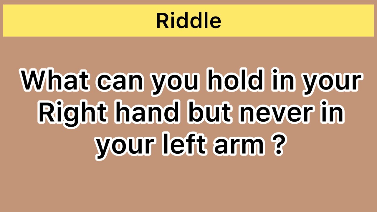 Mind blowing riddles (part 2) for intelligent minds - YouTube