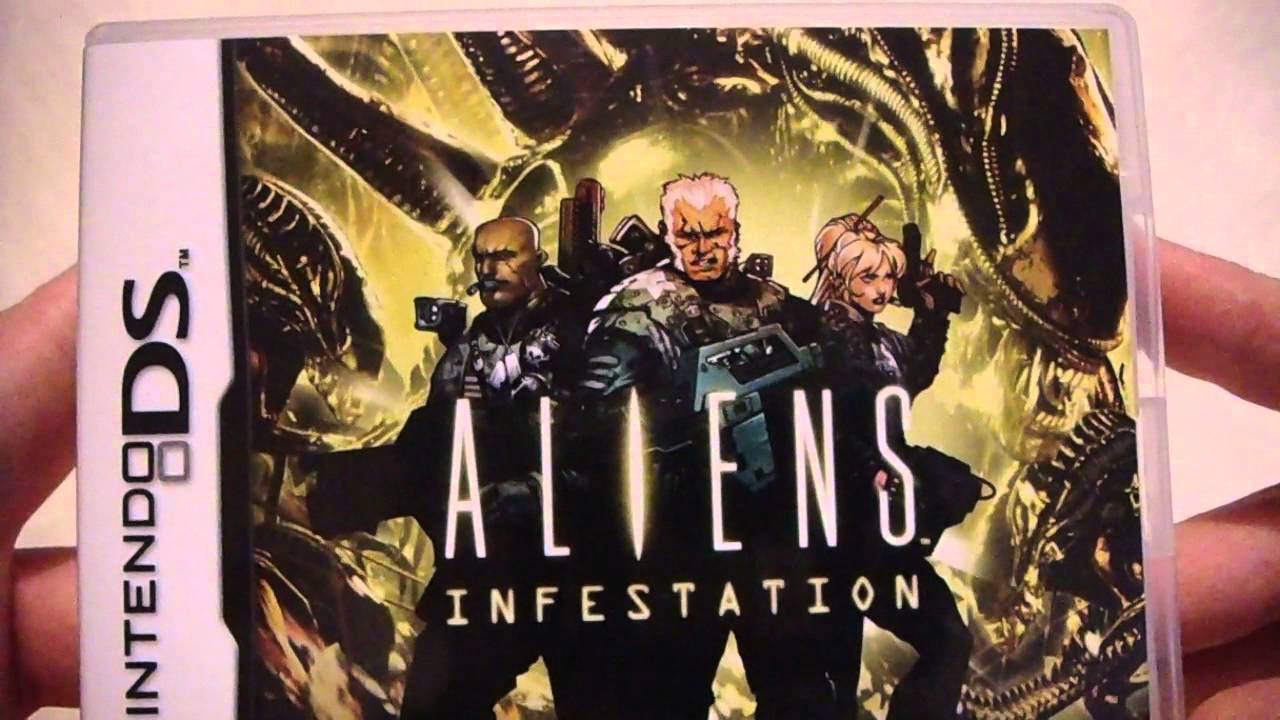 Aliens Infestation (Nintendo DS) - Unboxing - YouTube