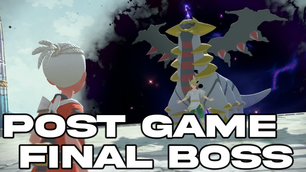 Pokemon Legends Arceus | Post Game Final Boss | Volo and Giratina True ...