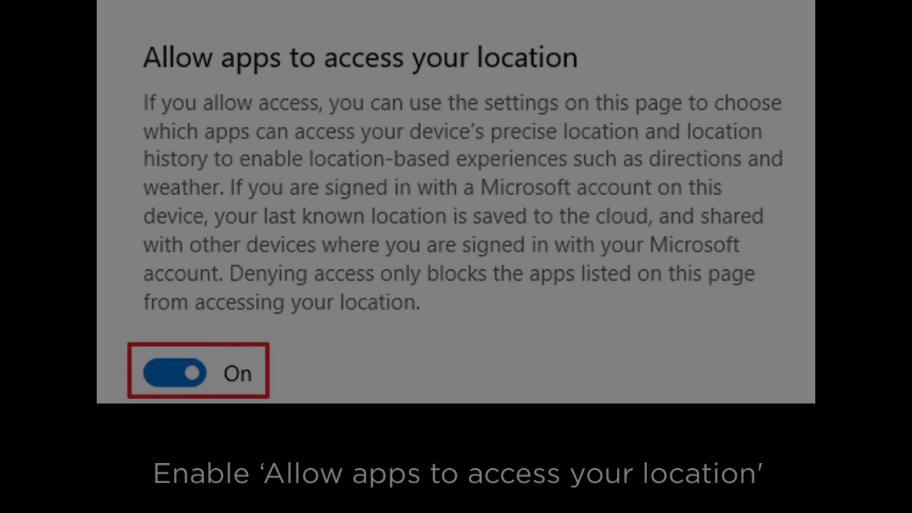 Enabling Location Services and Precision Location for Microsoft Edge on ...