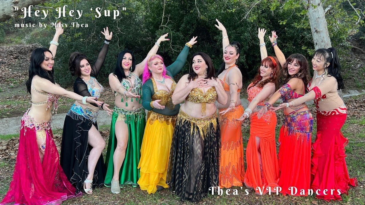 "Hey Hey 'Sup" Miss Thea bellydance music video featuring Thea's VIP Dancers - YouTube