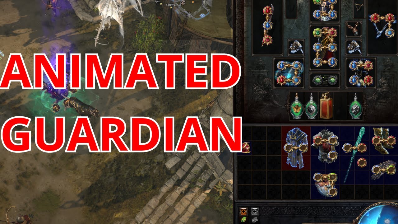 Como montar animated Guardian no POE - YouTube