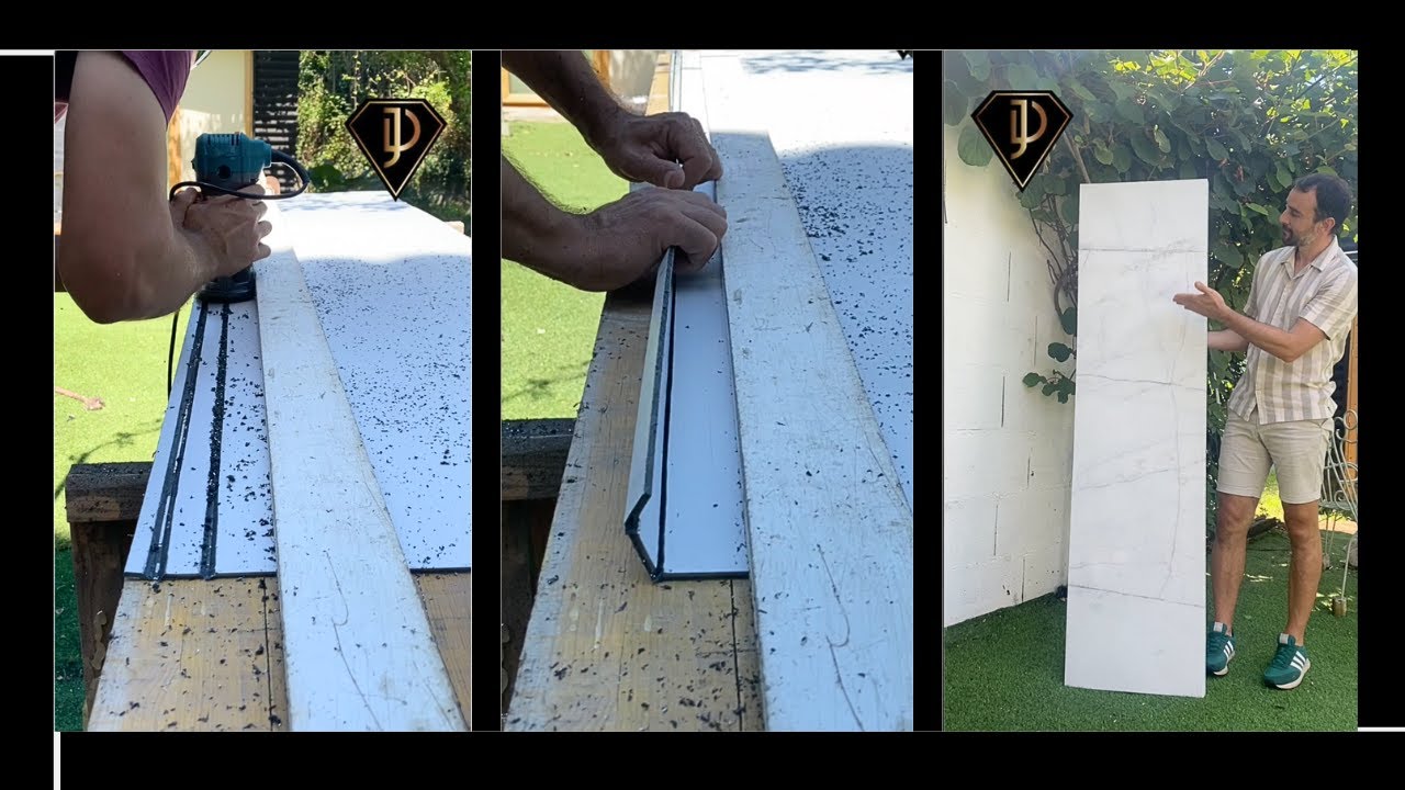 Folding Technique for JD Decorative Panel for Bathroom Countertops ...