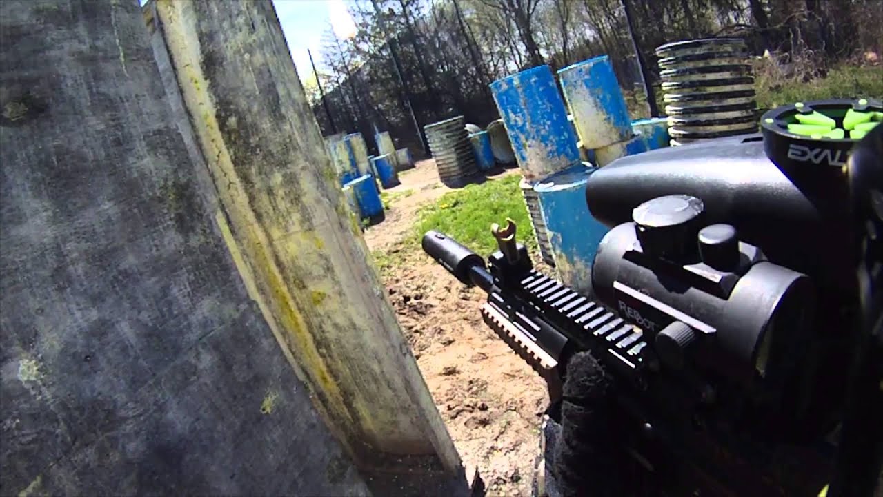 Paintball with the TM-15 LE - YouTube