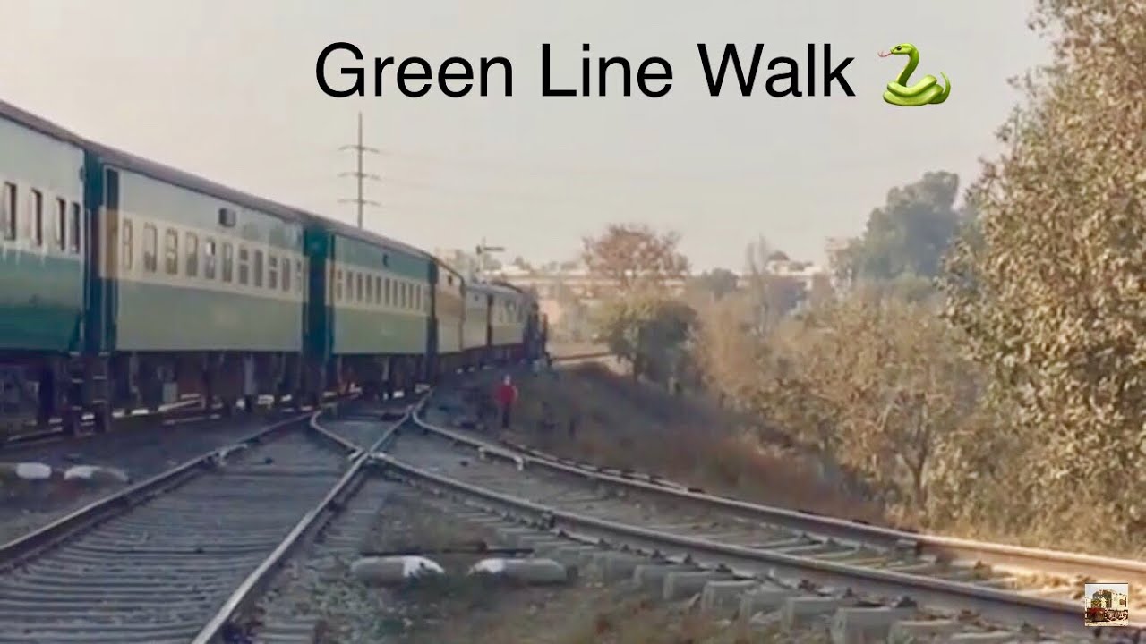 Green Line || LHF mode GEU 20 || toward Margella Station Pakistan ...