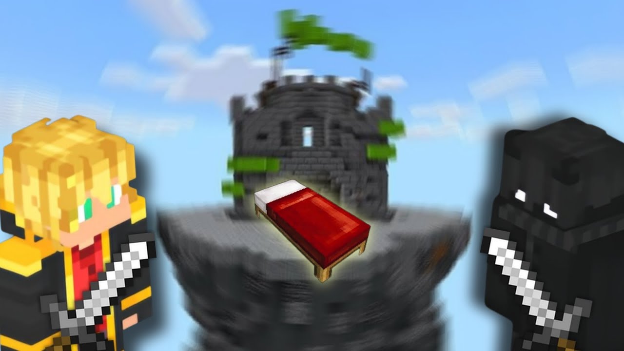 Aku dan temanku balik main perang kasur - Minecraft Bedwars - YouTube