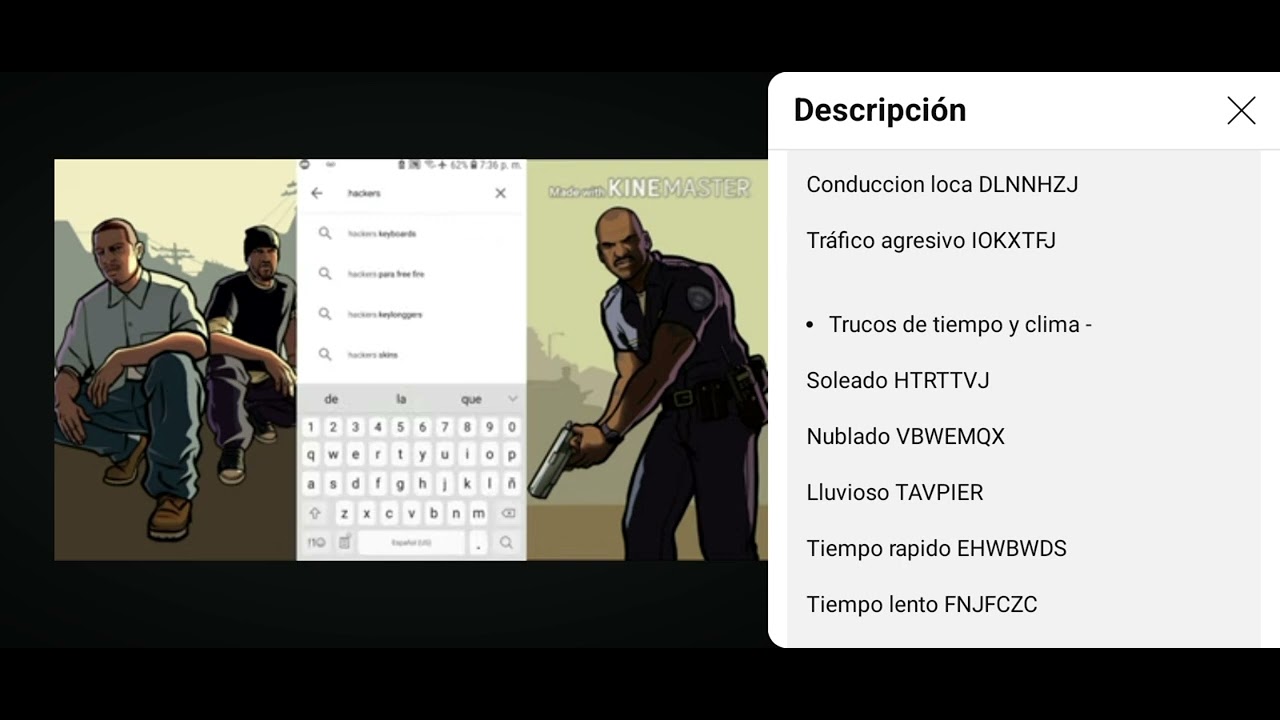 Código de GTA San Andreas - YouTube