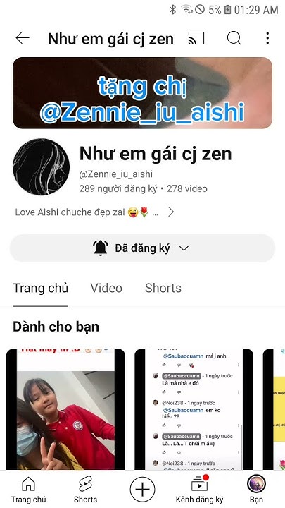 tặng chị @Zennie_iu_aishi - YouTube
