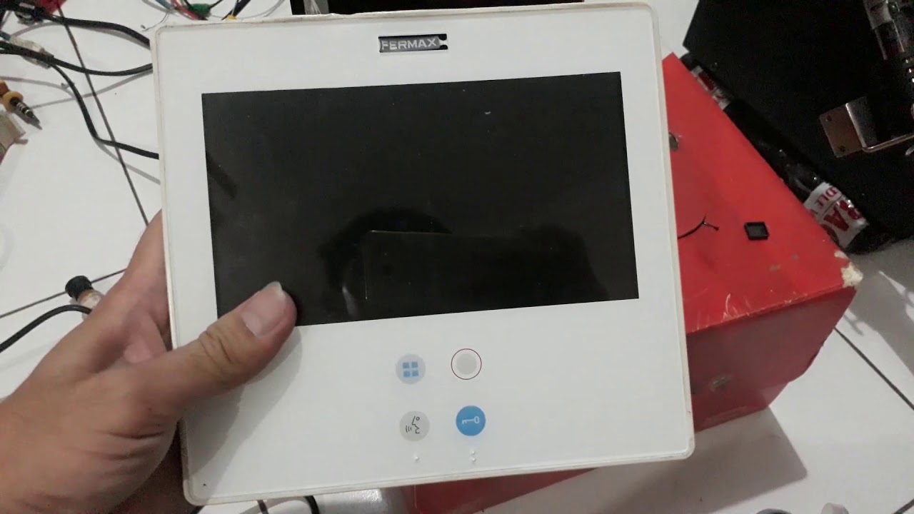 Video Intercom / Video Phone Fermax Smile 7" VDS Mati total mesin 1 ...