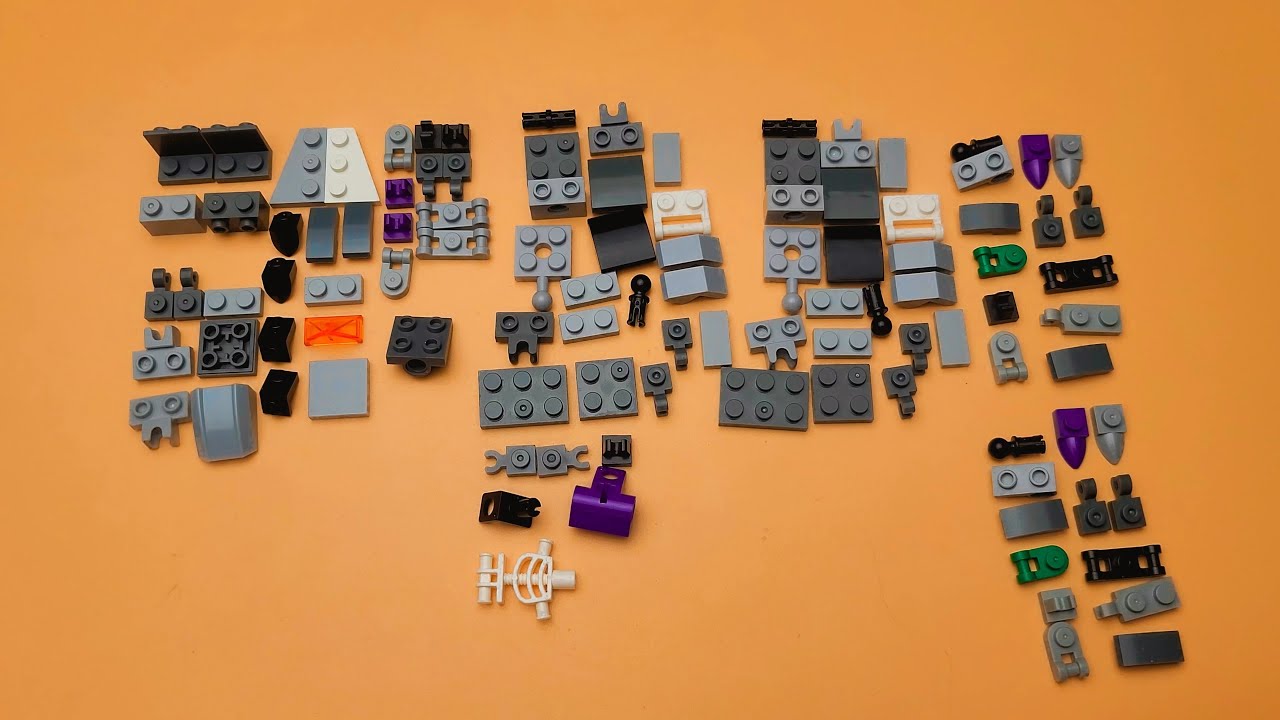 Building Blocks MOC How to build a skeleton mecha with building blocks ...