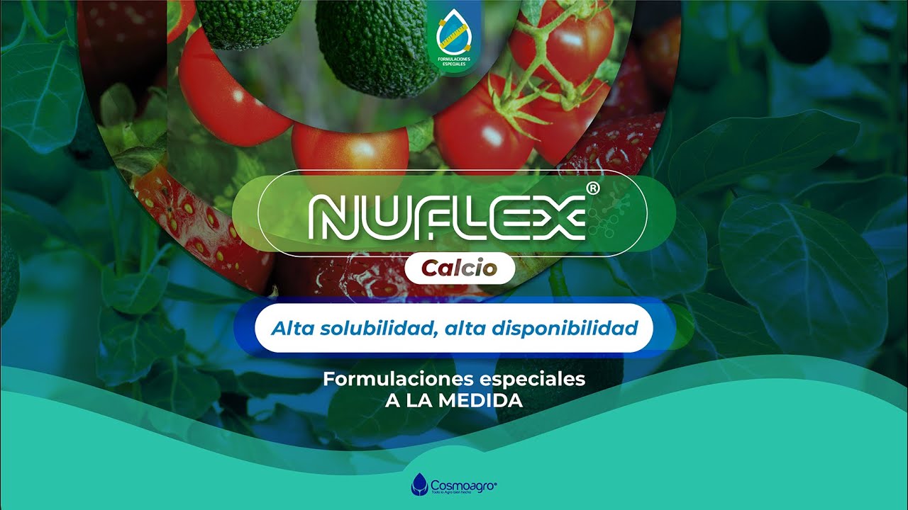 NUFLEX Calcio - Mayor solubilidad y disponibilidad - YouTube
