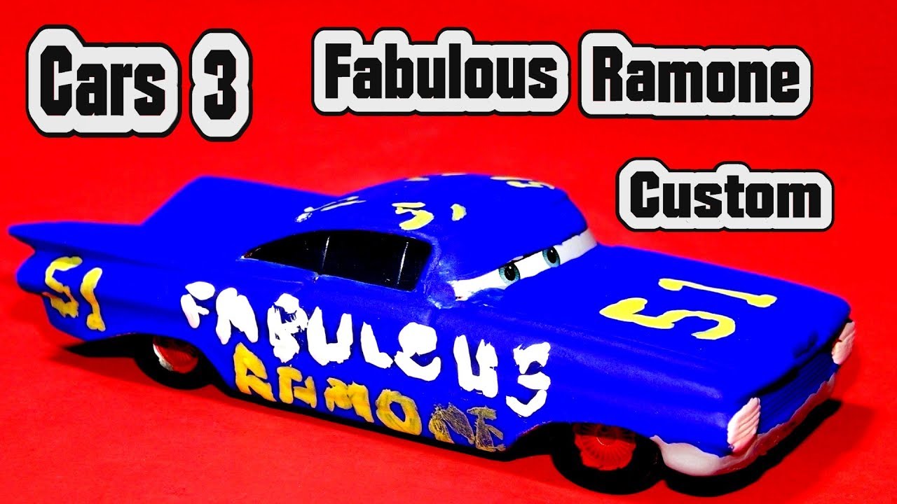 Pixar Cars3 Custom Fabulous Ramone with Fabulous Miss Fritter and ...