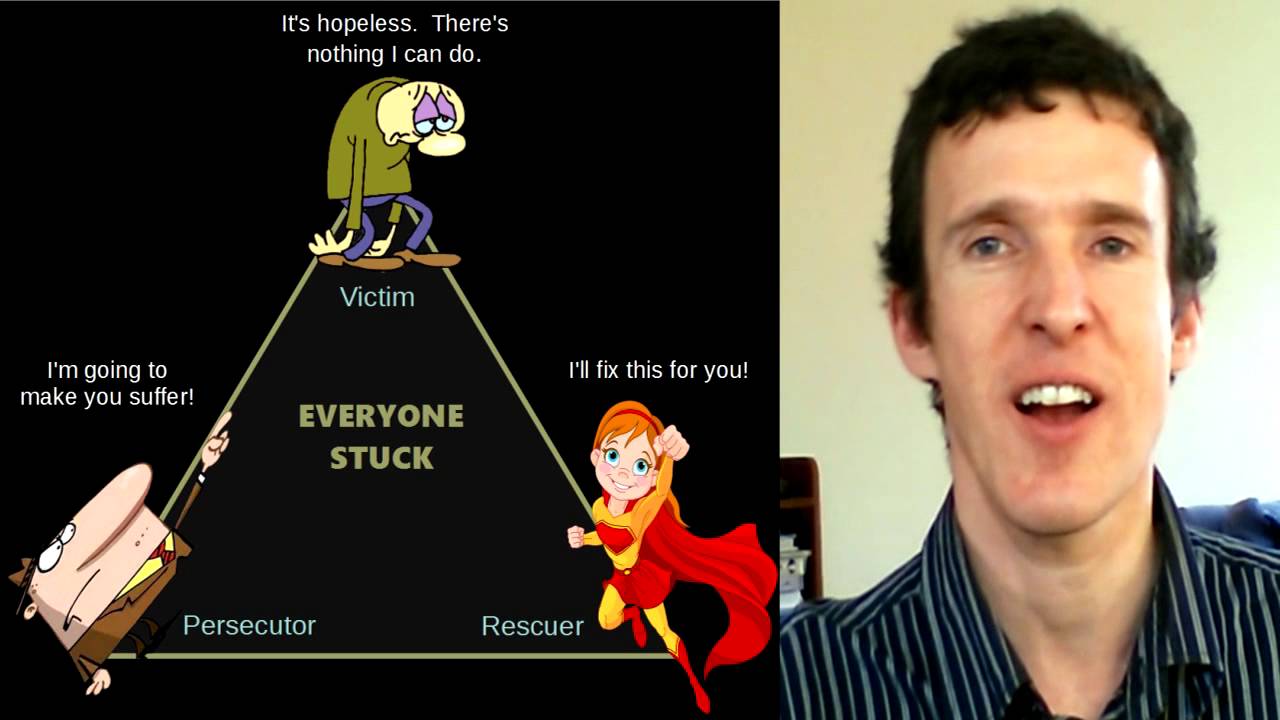 Escaping the People Pleasing, Rescuing Drama Triangle - YouTube