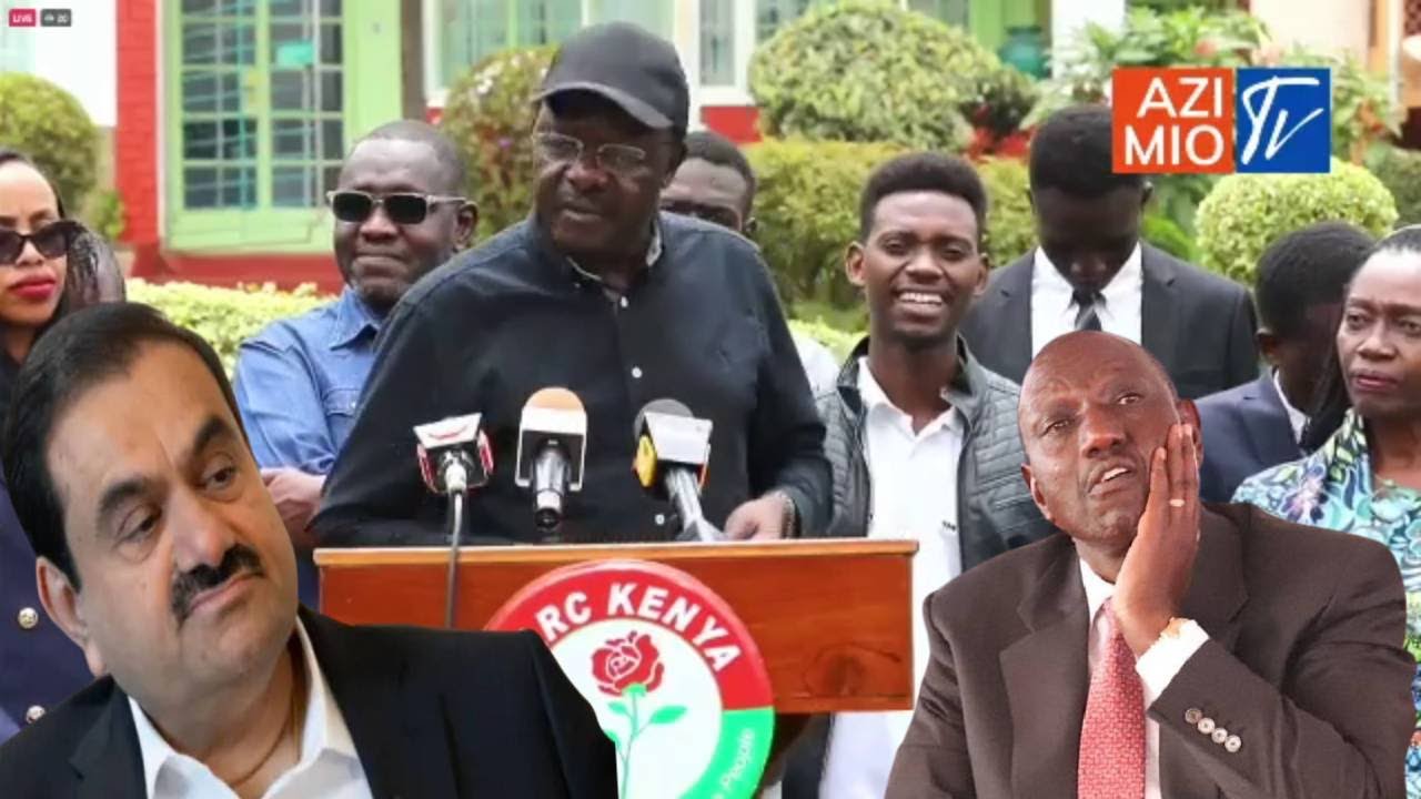 ADANI ARE THIEVES FROM INDIA"ANGRY MUKHISA KITUI DESTROYS RUTO SELLING ...