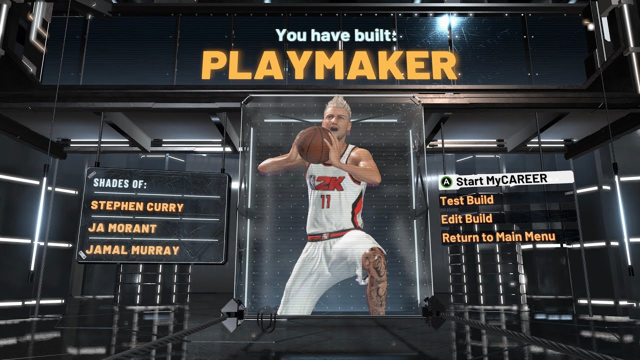 NBA 2K22 Official Pure Playmaker Build! 30+ Playmaking Badges! - YouTube