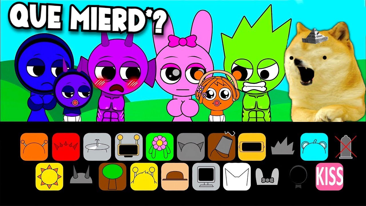 SPRUNKI MOD de BEBES.? 🤮XD - Juegos con cheems - YouTube