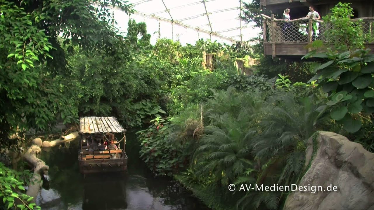 Zoo Leipzig Gondwanaland Tropenhalle Bootstour Gamanil - YouTube