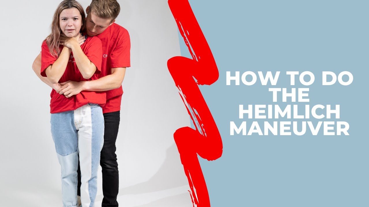 How to Do the Heimlich Maneuver - YouTube