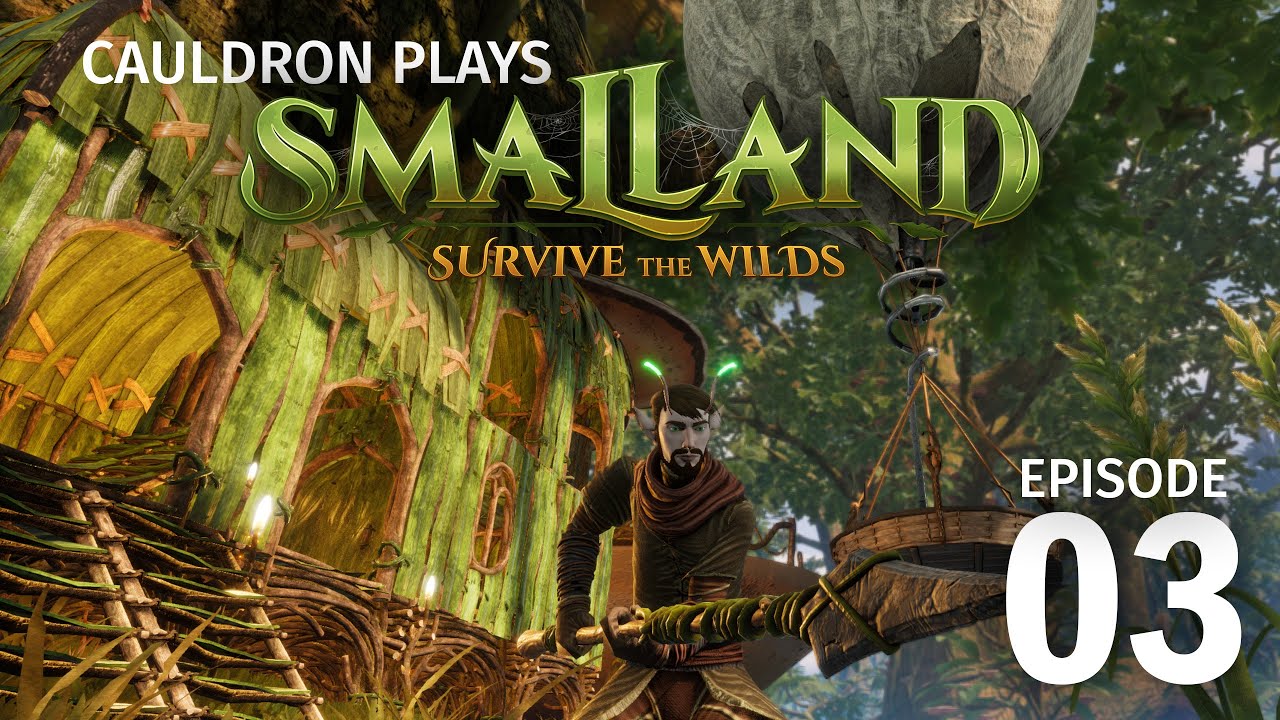 Claiming our First Great Tree! // Cauldron Plays Smalland // Episode 3 ...