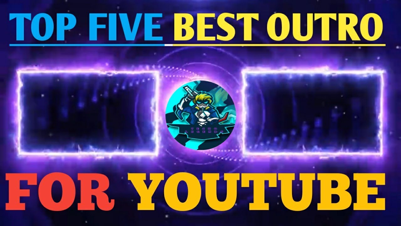 TOP 5 BEST GAMING OUTRO // END SCREEN // NON COPYRIGHT // H.M.GAMER ...