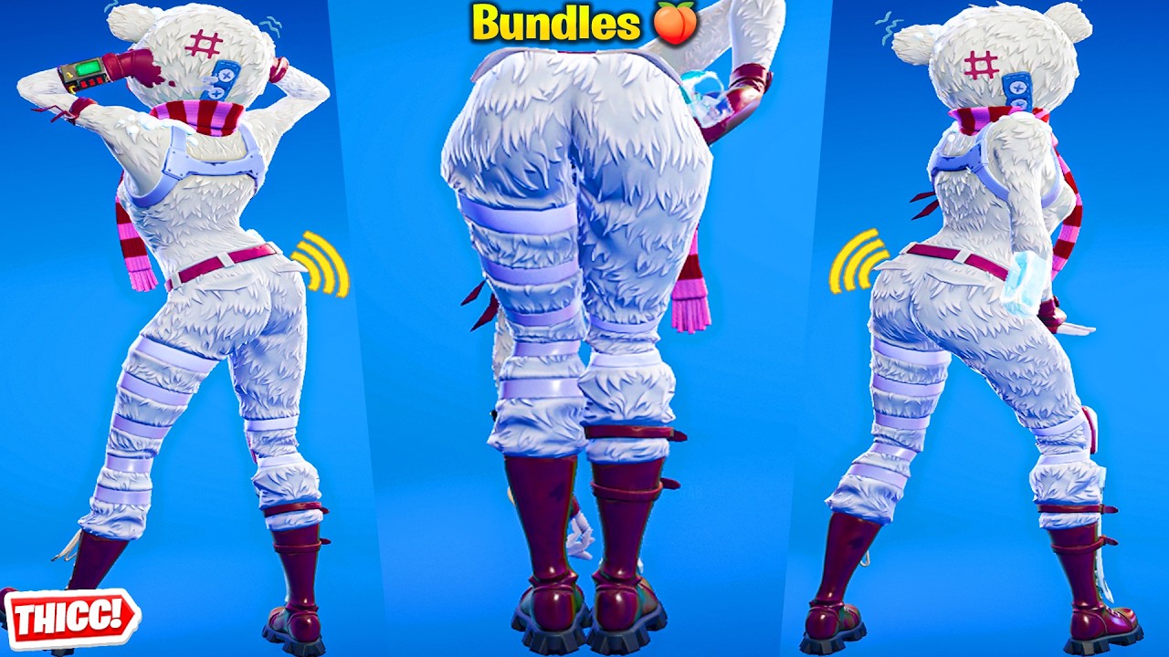 Fortnite Bundles Skin Showcase Thicc 🍑😍 Top Tiktok Dances & Emotes 😘 ...
