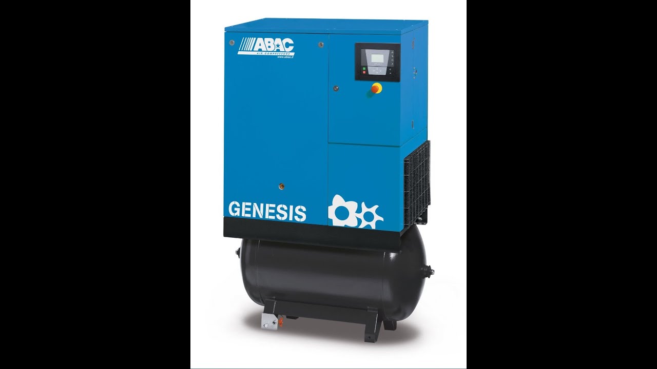 ABAC Genesis Screw Compressor - YouTube