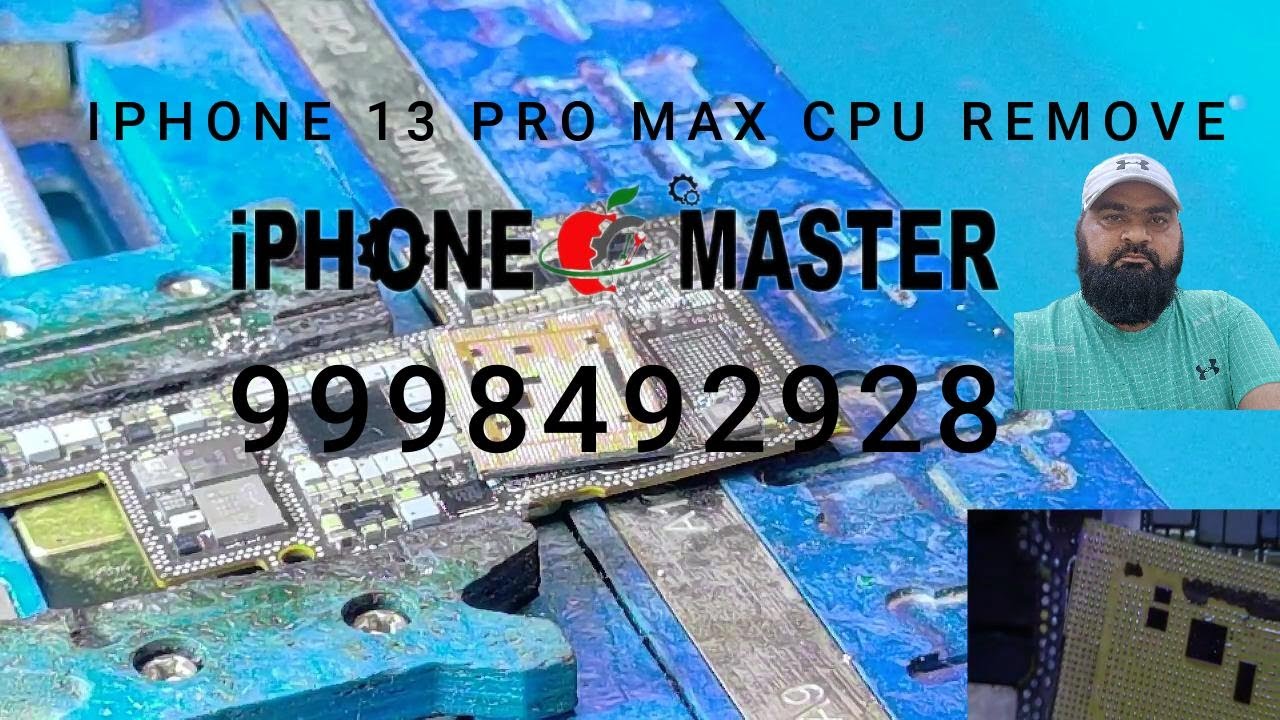 IPHONE A15 CPU REMOVE 1 - YouTube