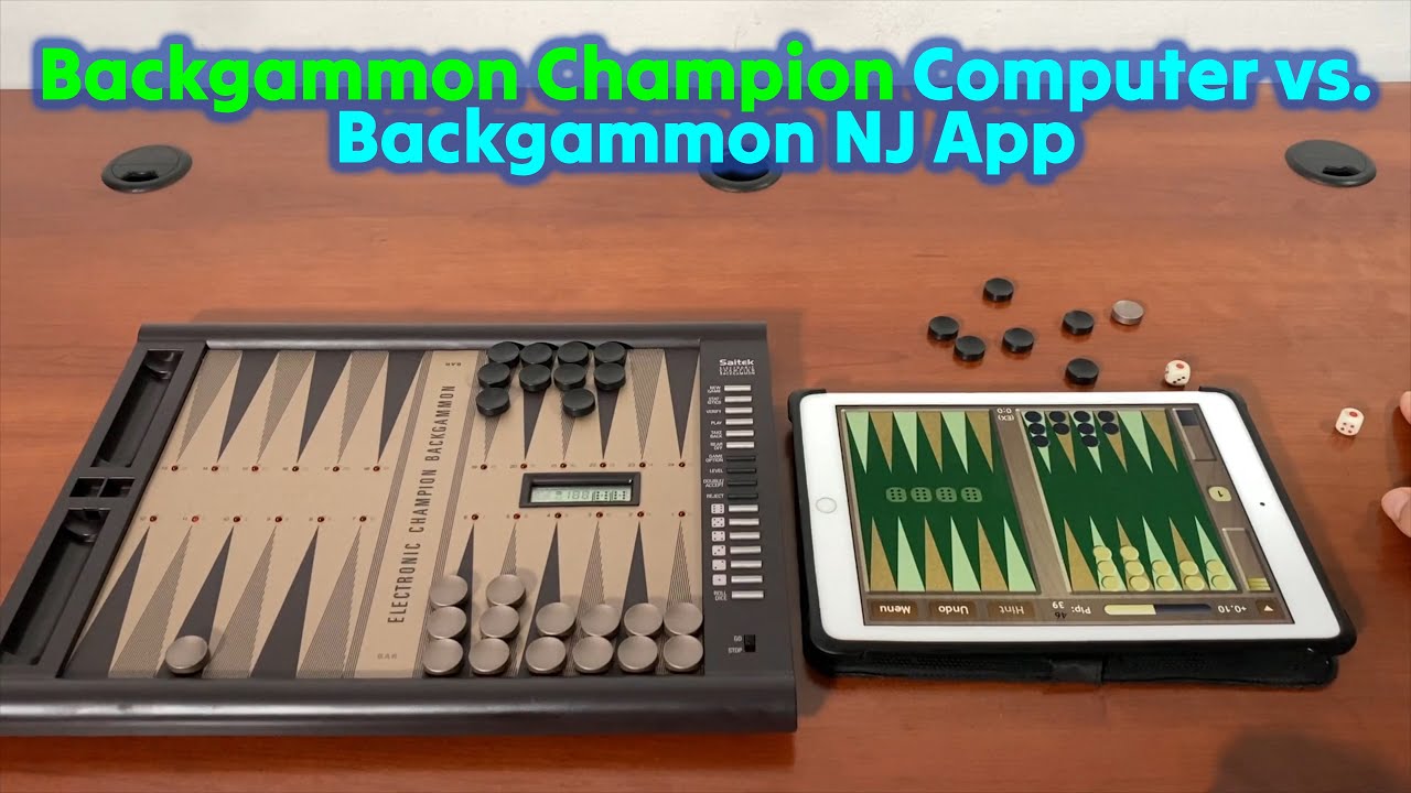 Electronic Champion Backgammon Computer vs. Backgammon NJ HD for iPad 🎲 Gadgetify - YouTube