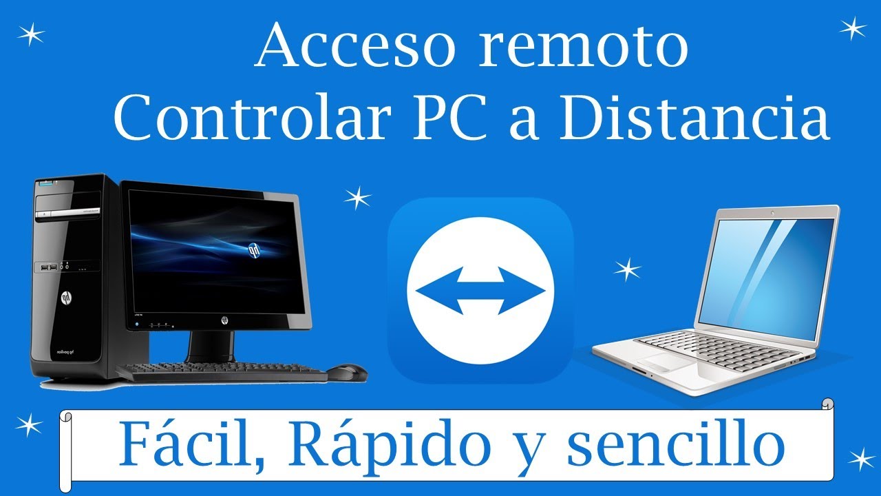 cómo controlar una pc desde otra pc con TeamViewer |2022|GRATIS - YouTube
