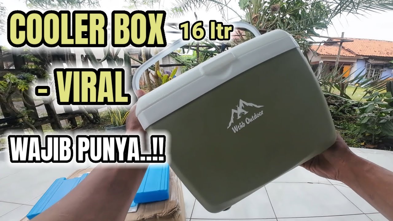 Cooler box Kotak Pendingin Anti Ribet untuk Mancing! - YouTube
