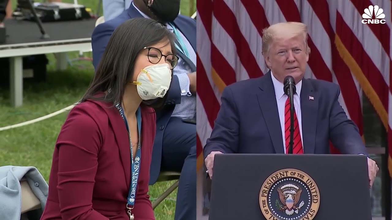 President Donald Trump Stand-Off With Asian Lady! Hilarious dub! - YouTube