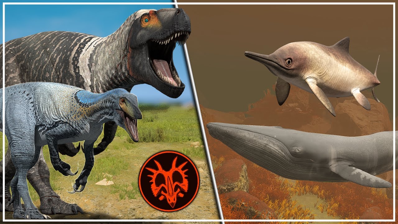 TORVOSAURUS, BLUE WHALE, SMILODON & MORE! | Path of Titans Mods - YouTube