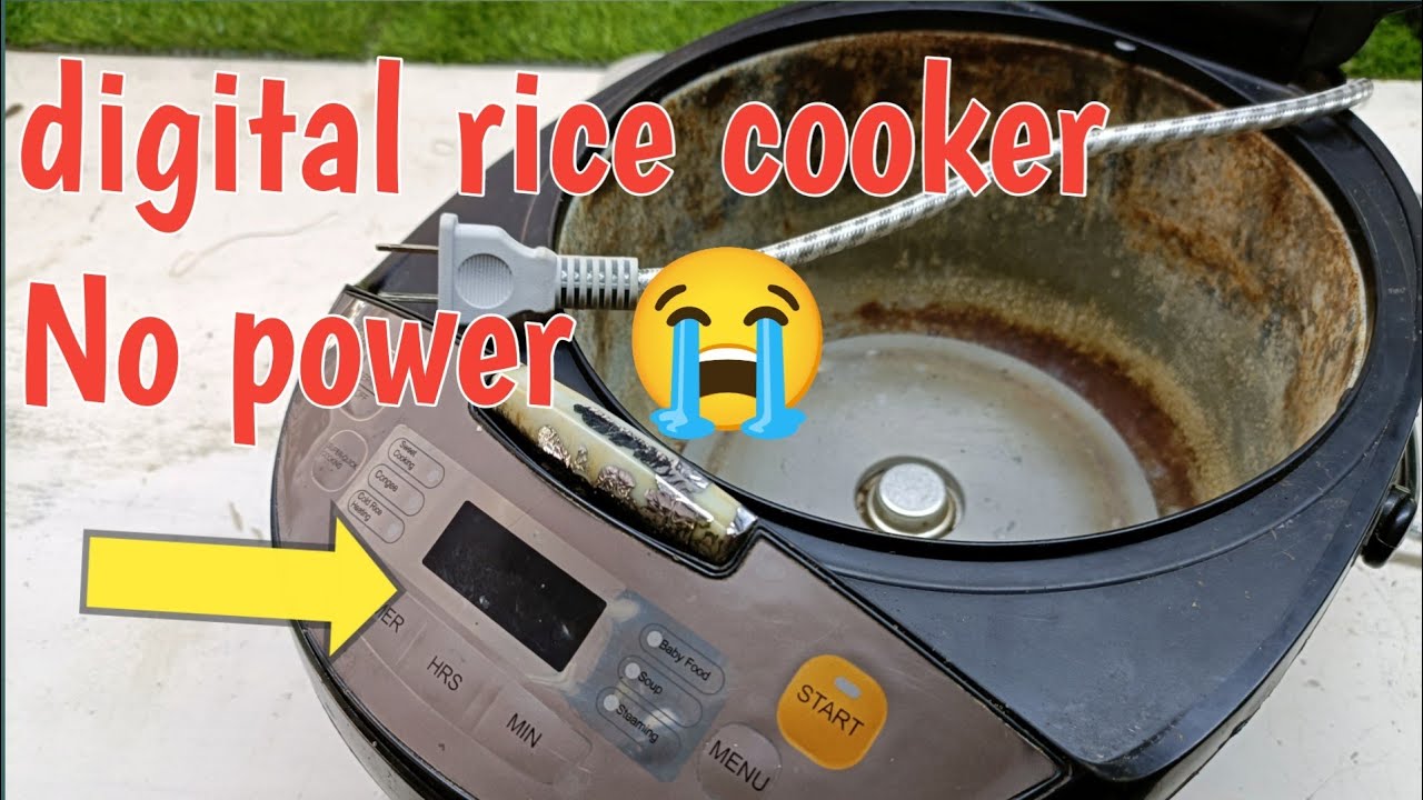 Rice cooker digital type No power Paano Ayusin sa step by step 😍 - YouTube