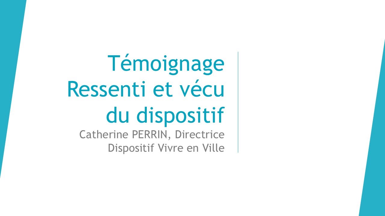 JR MS 2024 - SAMS Vivre en Ville - Ressenti et vécu du dispositif d ...