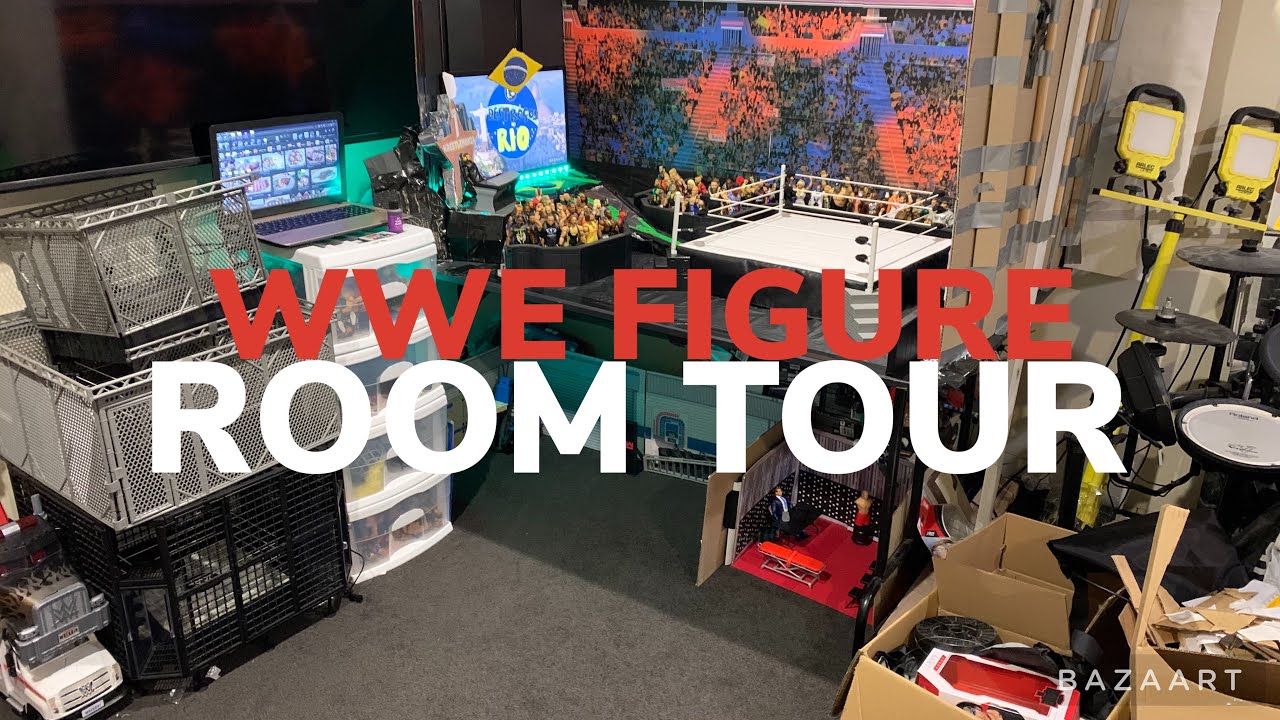WWE FIGURE ROOM TOUR 2023! - YouTube