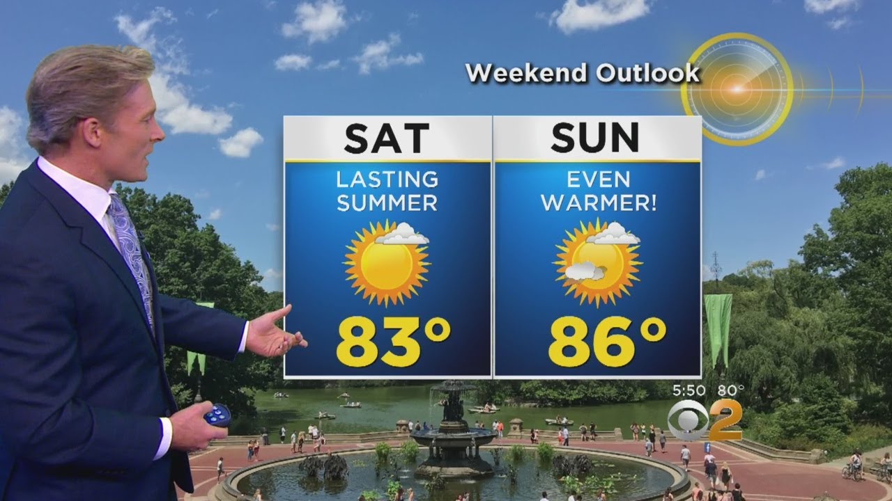 Warm, Sunny Weekend Ahead - YouTube