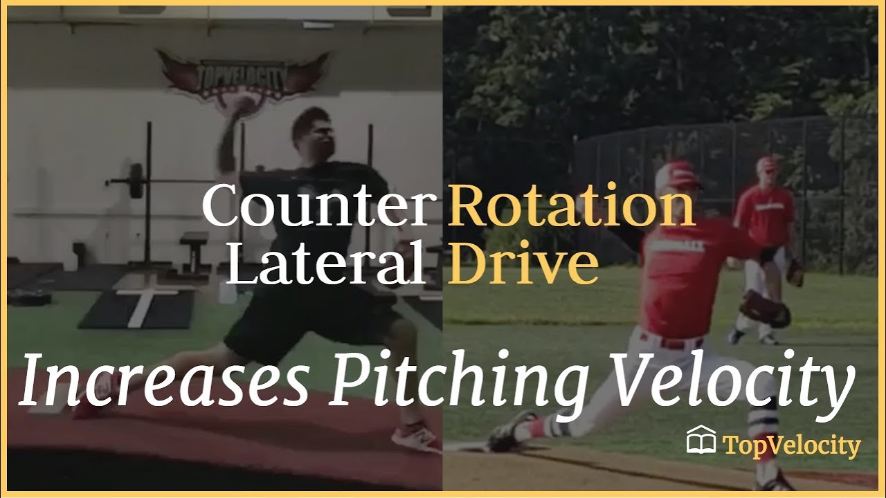 Counter Rotation with Lateral Drive Increases Pitching Velocity - YouTube