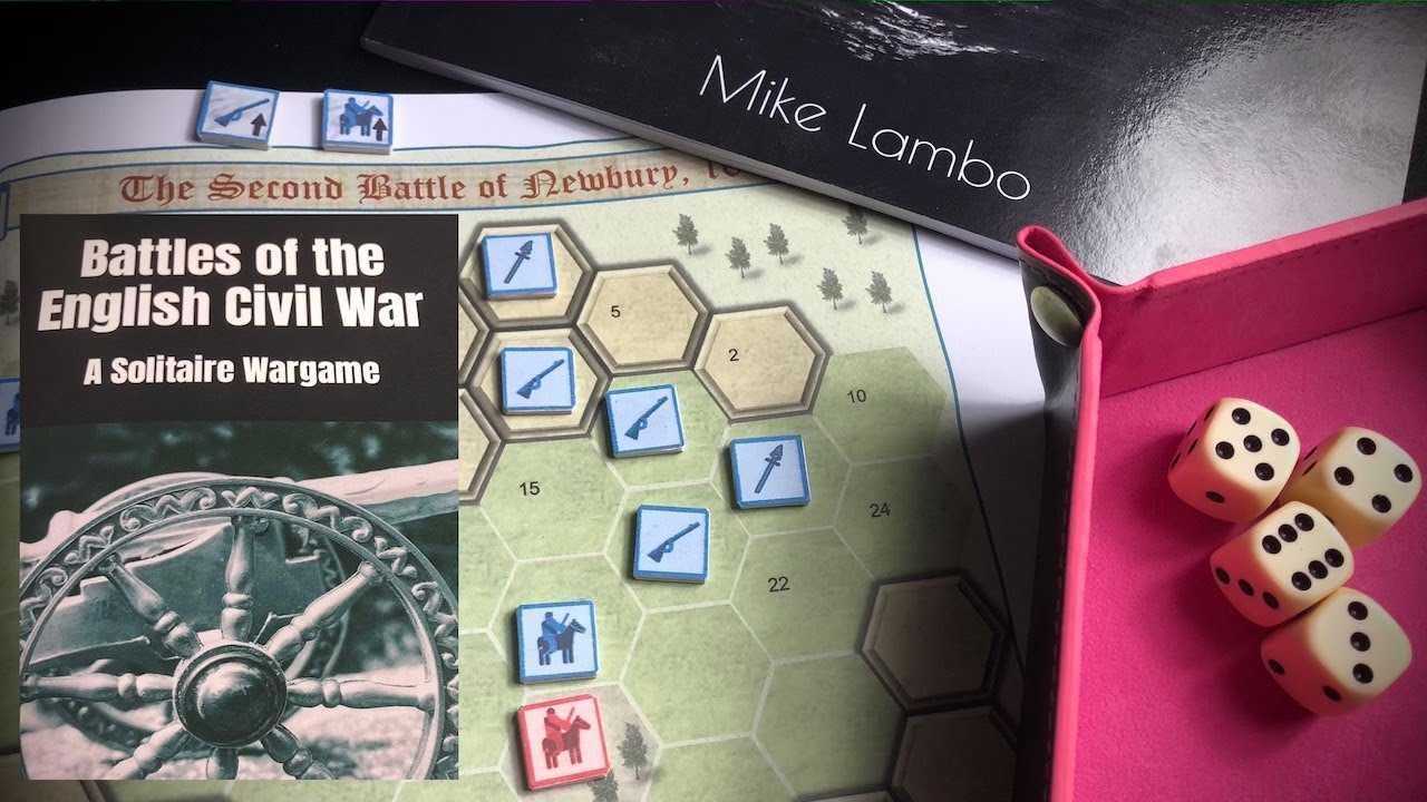 Battles Of The English Civil War: A Solitaire Wargame by Mike Lambo ...