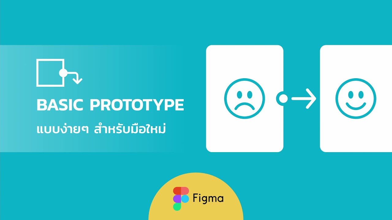 Figma Basic Prototype - การทำแบบจำลองระบบแบบง่ายๆ - YouTube