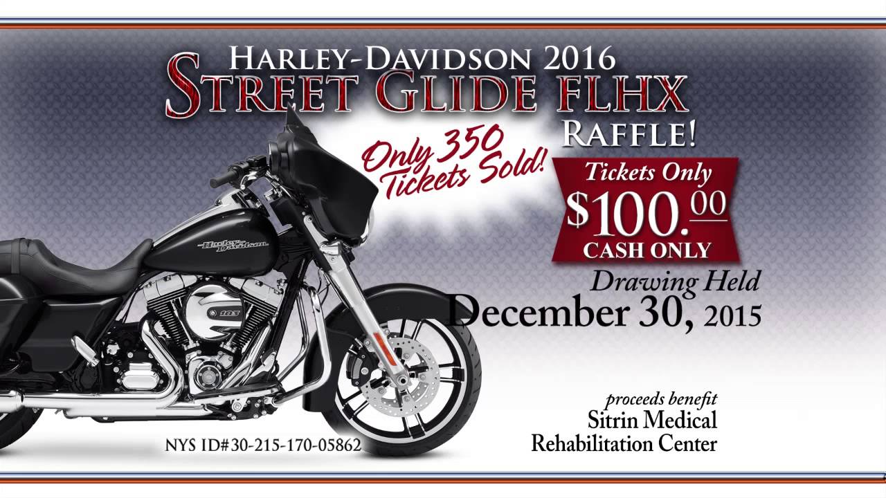 Sitrin's 2016 Harley-Davidson Raffle - YouTube