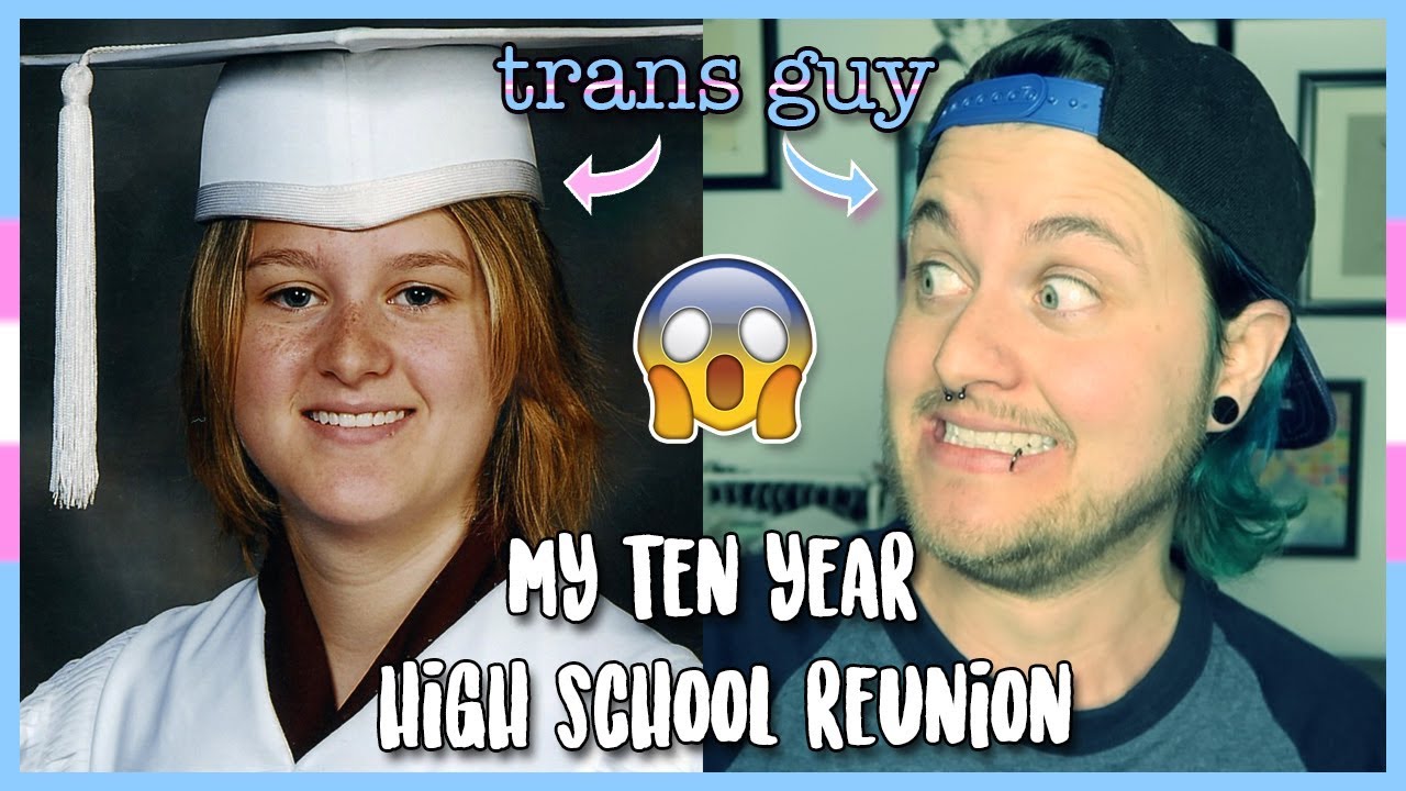 TRANS GUY GOES TO TEN YEAR HIGH SCHOOL REUNION 👀 - YouTube