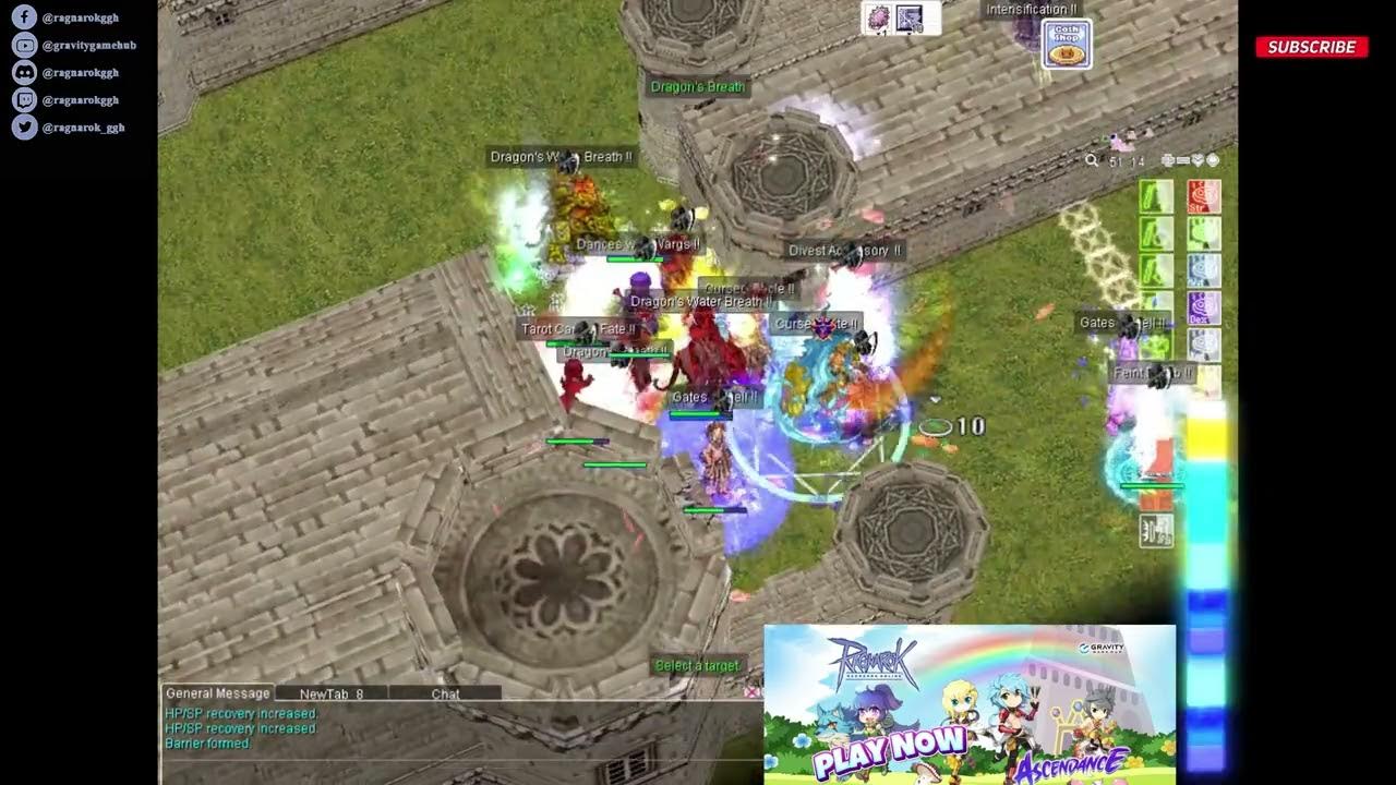 Ragnarok Online GGH WoE 19-12- 23 Merry Christmas, quite the lag - YouTube