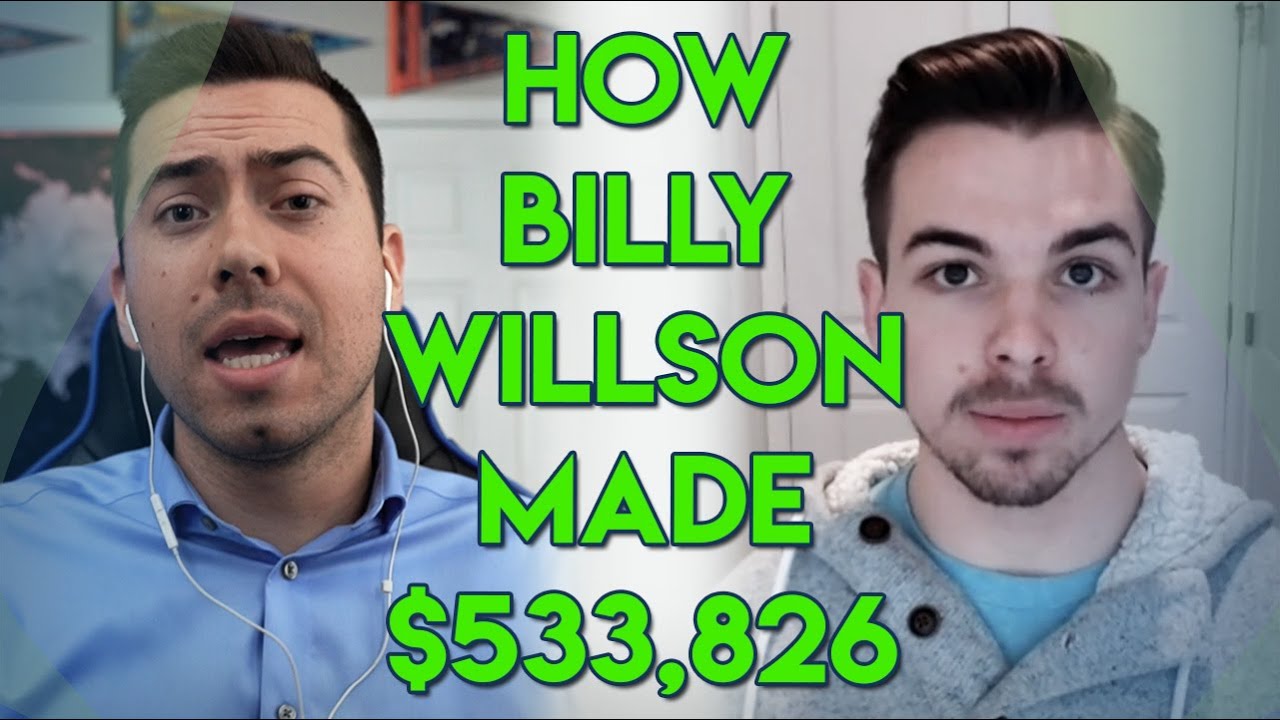 How Billy Willson Made $533,826 With His Info Product Business - YouTube
