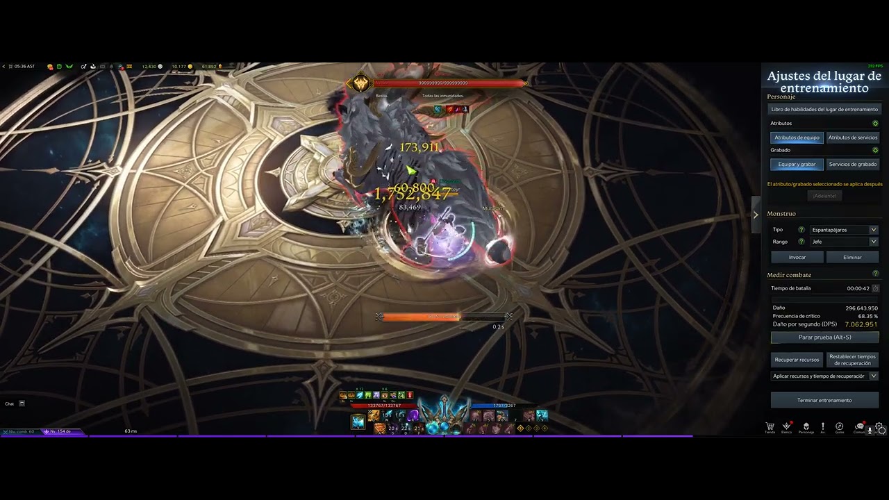 LOST ARK 1490 IL SURGE BLADE DPS TEST IN TRIXION 8.7M 1MIN WEAPON +22 ...