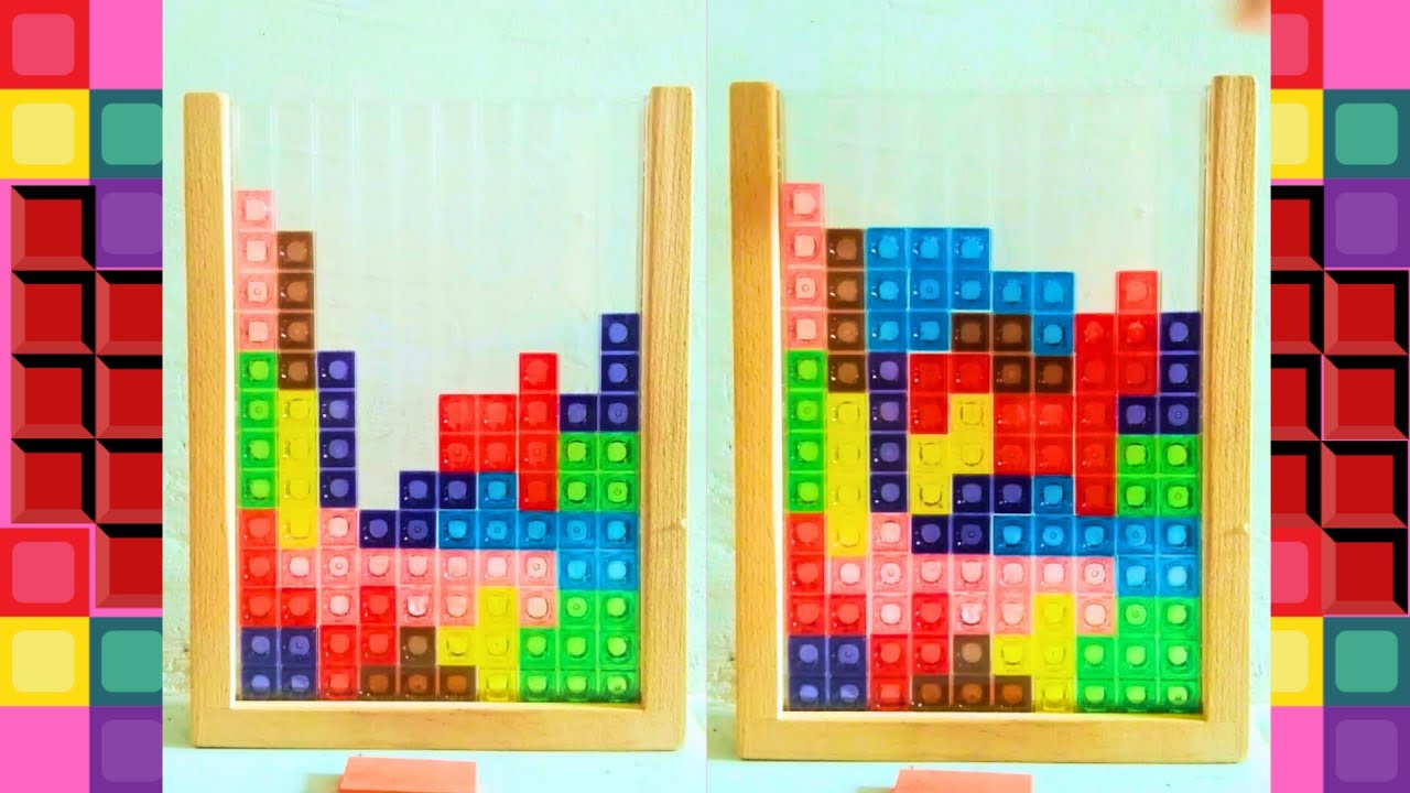 Tetris Art: Creating Mesmerizing Visuals Using Falling Blocks - YouTube