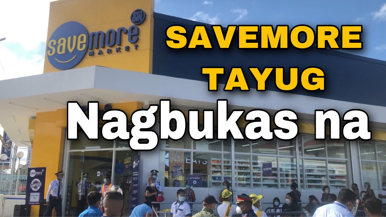 SAVEMORE Market TAYUG | Blessing and Ribbon Cutting Ceremony - YouTube
