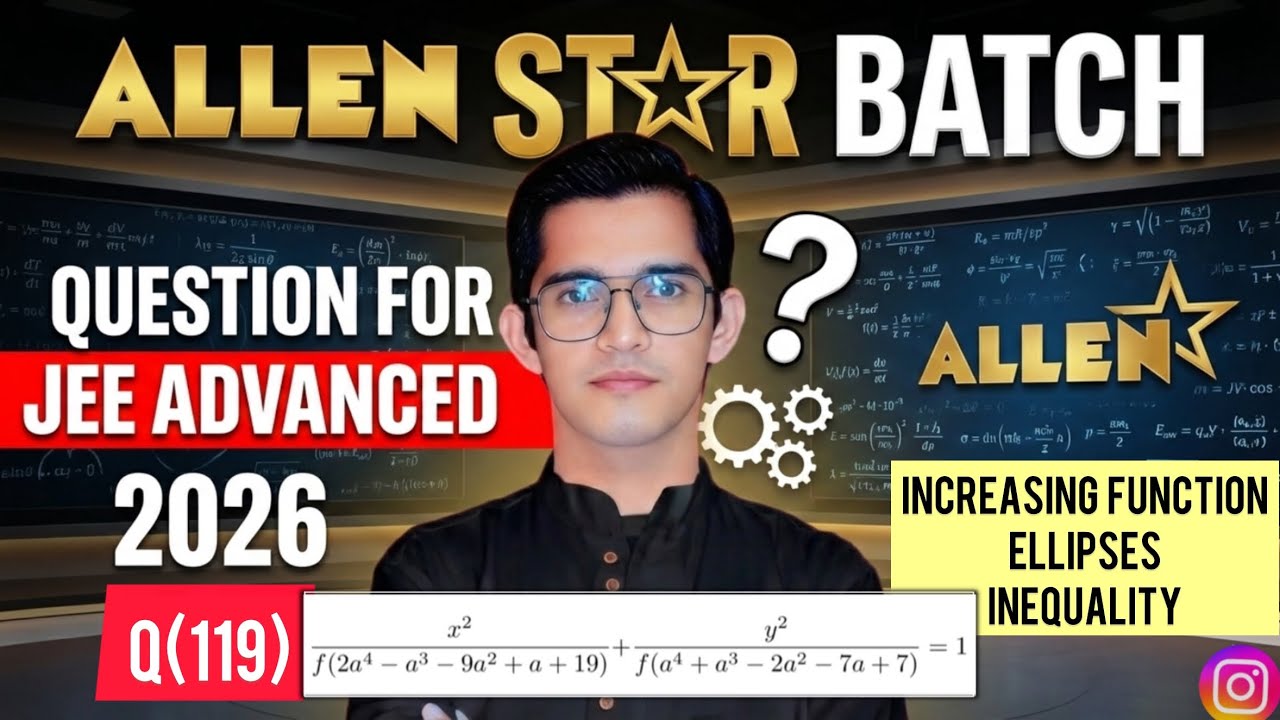 JEE ADVANCED PRACTICE QUESTION (119)|#jeeadvanced #iit - YouTube